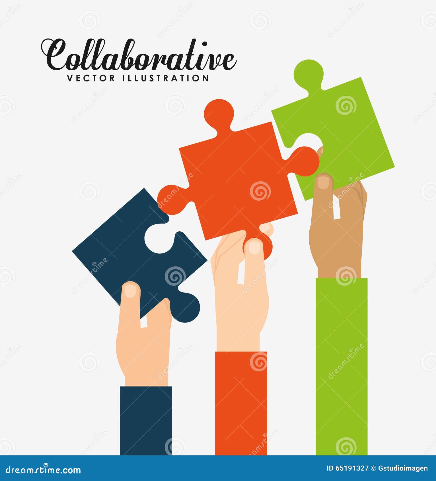 Collaborative Concept Design Stock Illustration - Illustration of roles ...