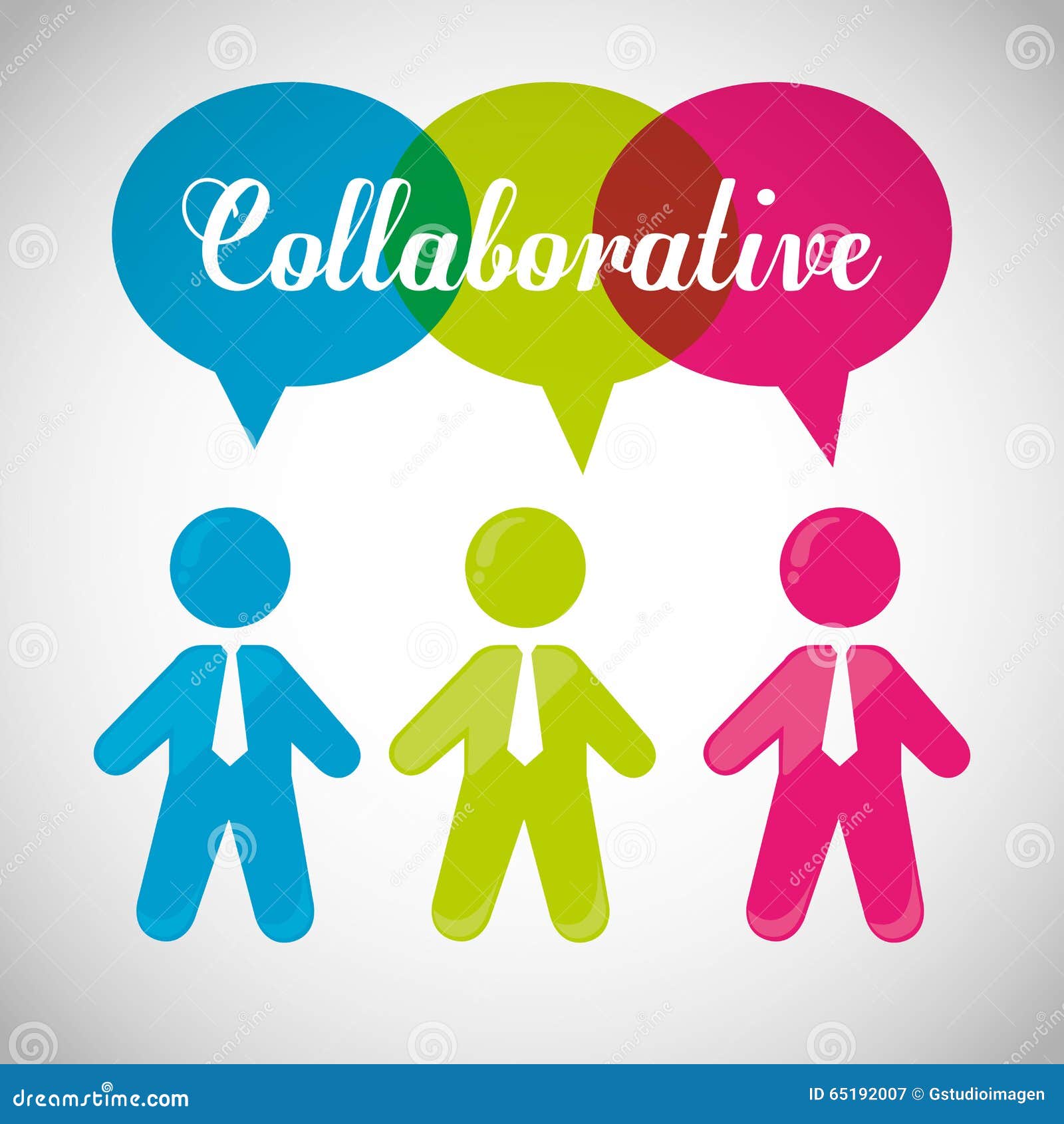 Collaborative Concept Design Stock Illustration - Illustration of ...