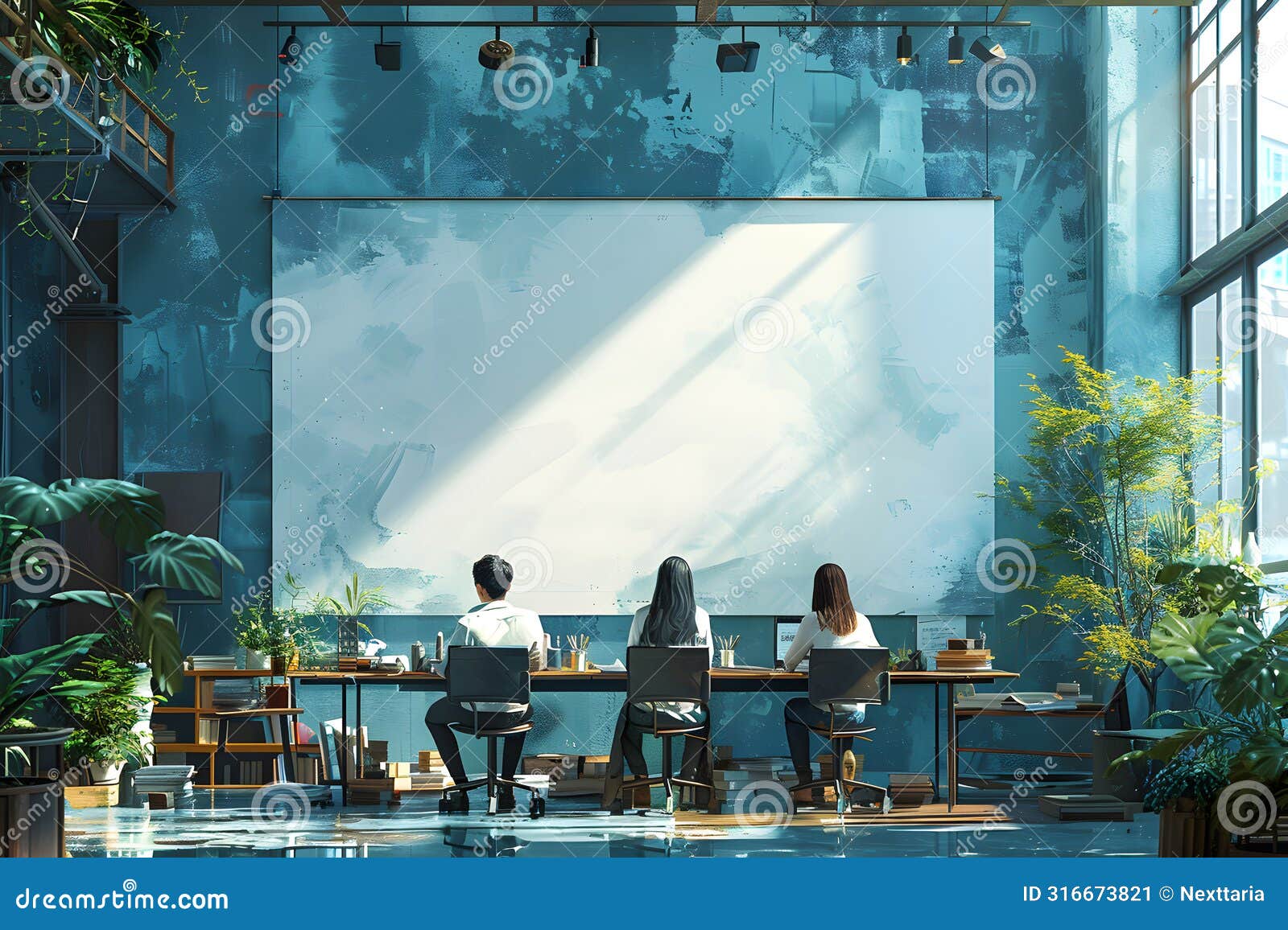 Collaborative Ideas Generation - Human Group Working Together on Flip ...