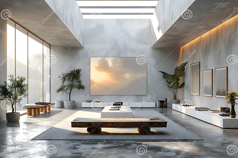 Collaborative Innovation Hub: Virtual Meeting Space Design Stock ...