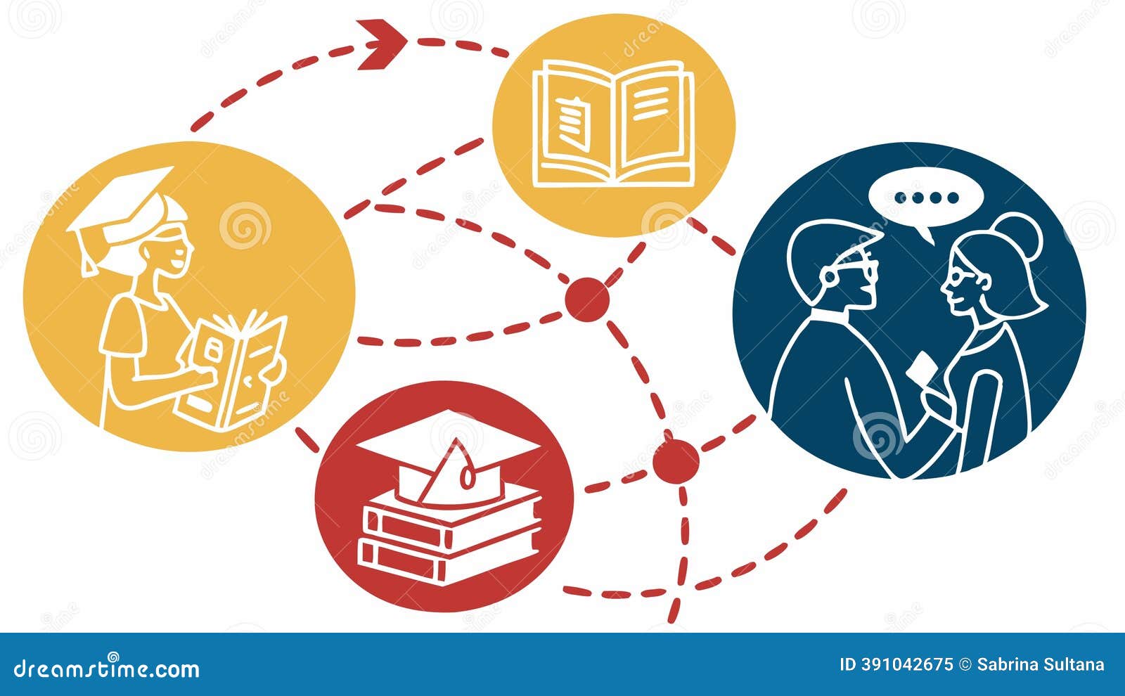 Collaborative Learning: Students Work Together On A Group Project Or ...