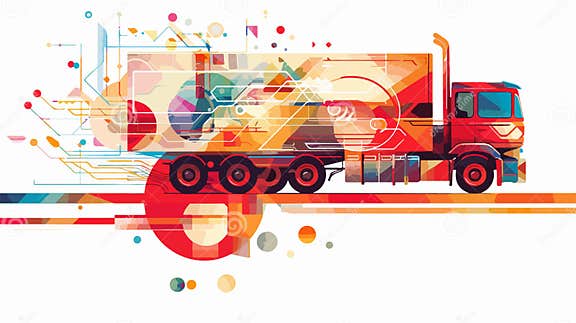 Collaborative Logistics Abstract Concept Vector Stock Illustration ...