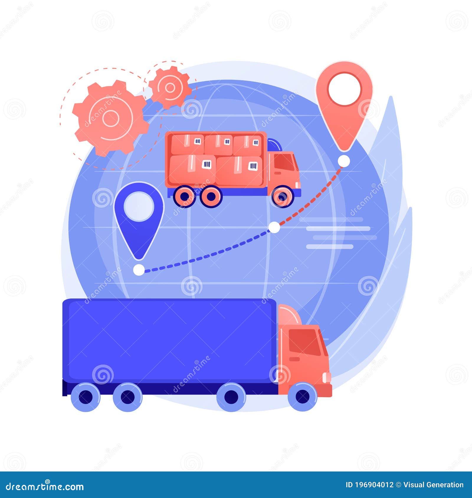 Collaborative Logistics Abstract Concept Vector Illustration. Stock ... Collaborative Logistics Abstract Concept Vector Illustration. Stock ...