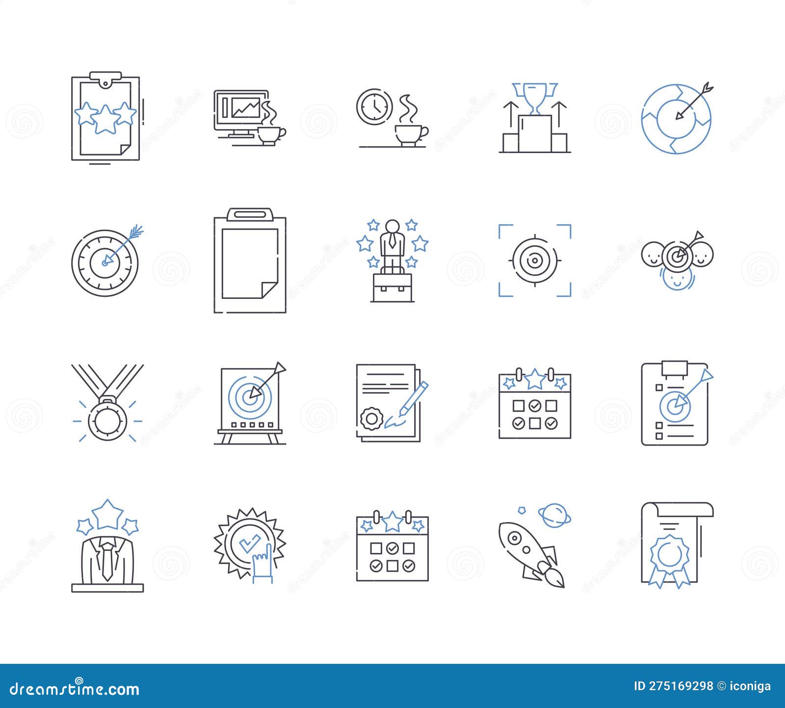Collaborative Management Outline Icons Collection. Cooperation ... Collaborative Management Outline Icons Collection. Cooperation ...