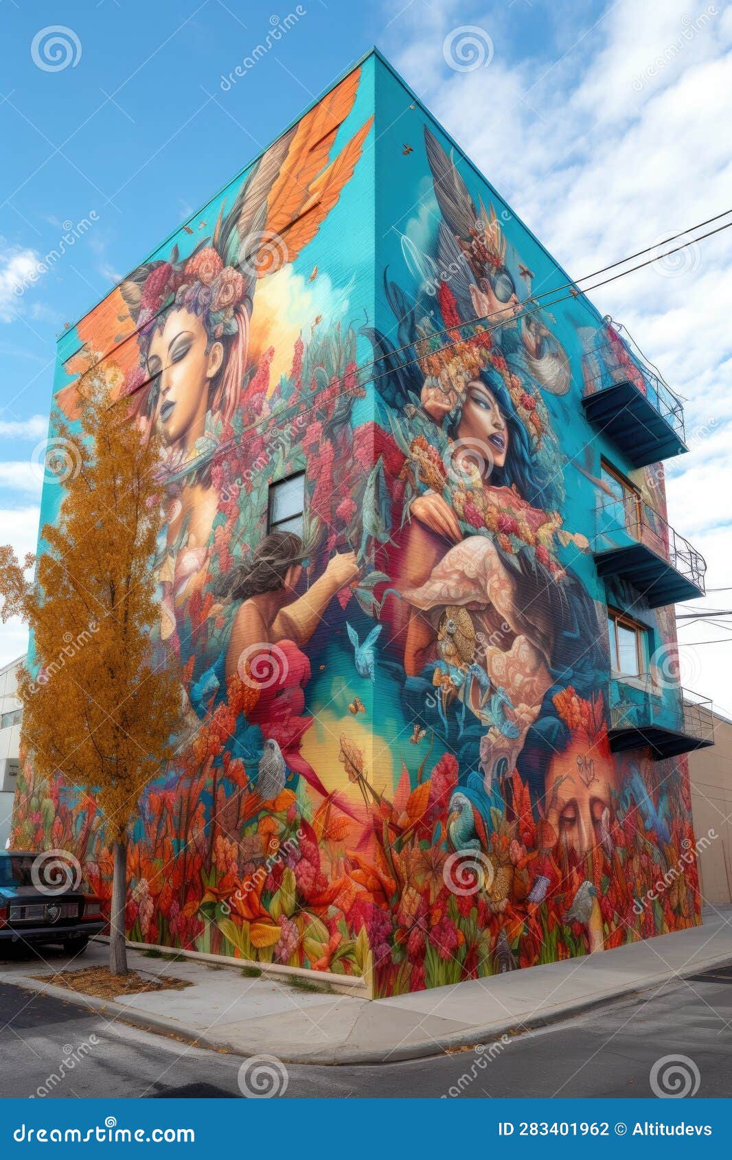 Collaborative Mural or Artwork Made by Multiple Artists Stock ... Collaborative Mural or Artwork Made by Multiple Artists Stock ...