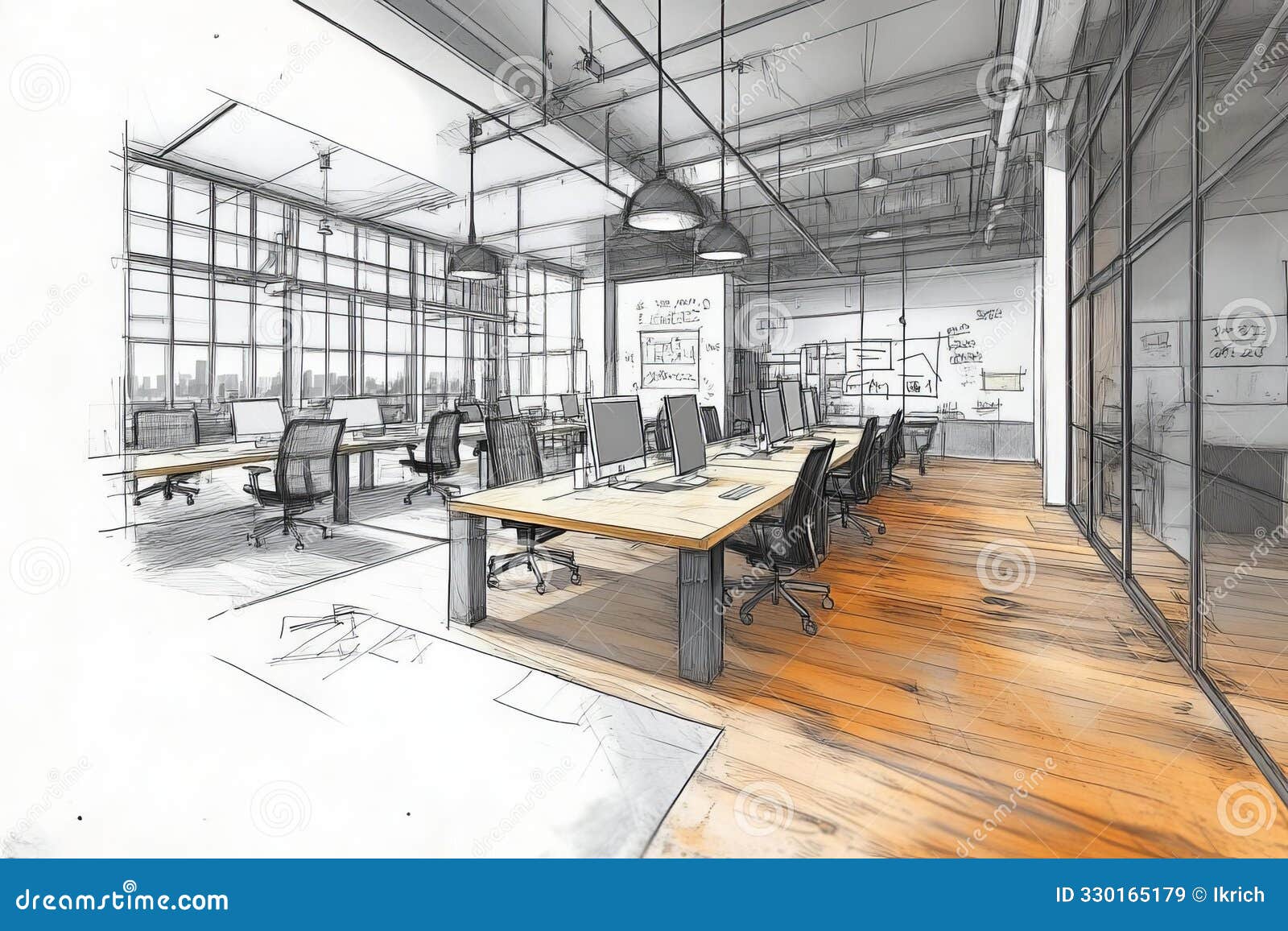 Collaborative Office Space Featuring Strategic Planning and Problem ...