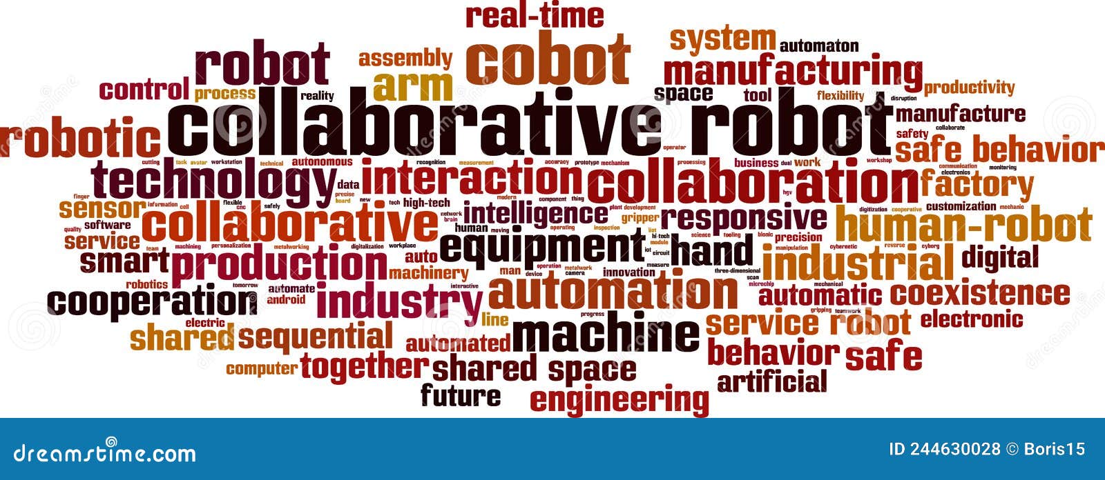 A Robot With The Word Robot On The Screen AI Generation Stock ...