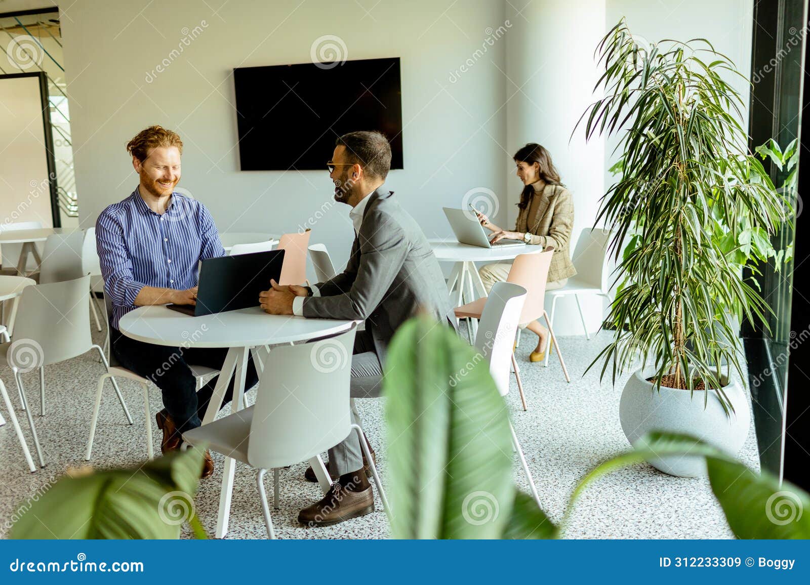 Collaborative Tech Exploration Stock Image - Image of planning ...