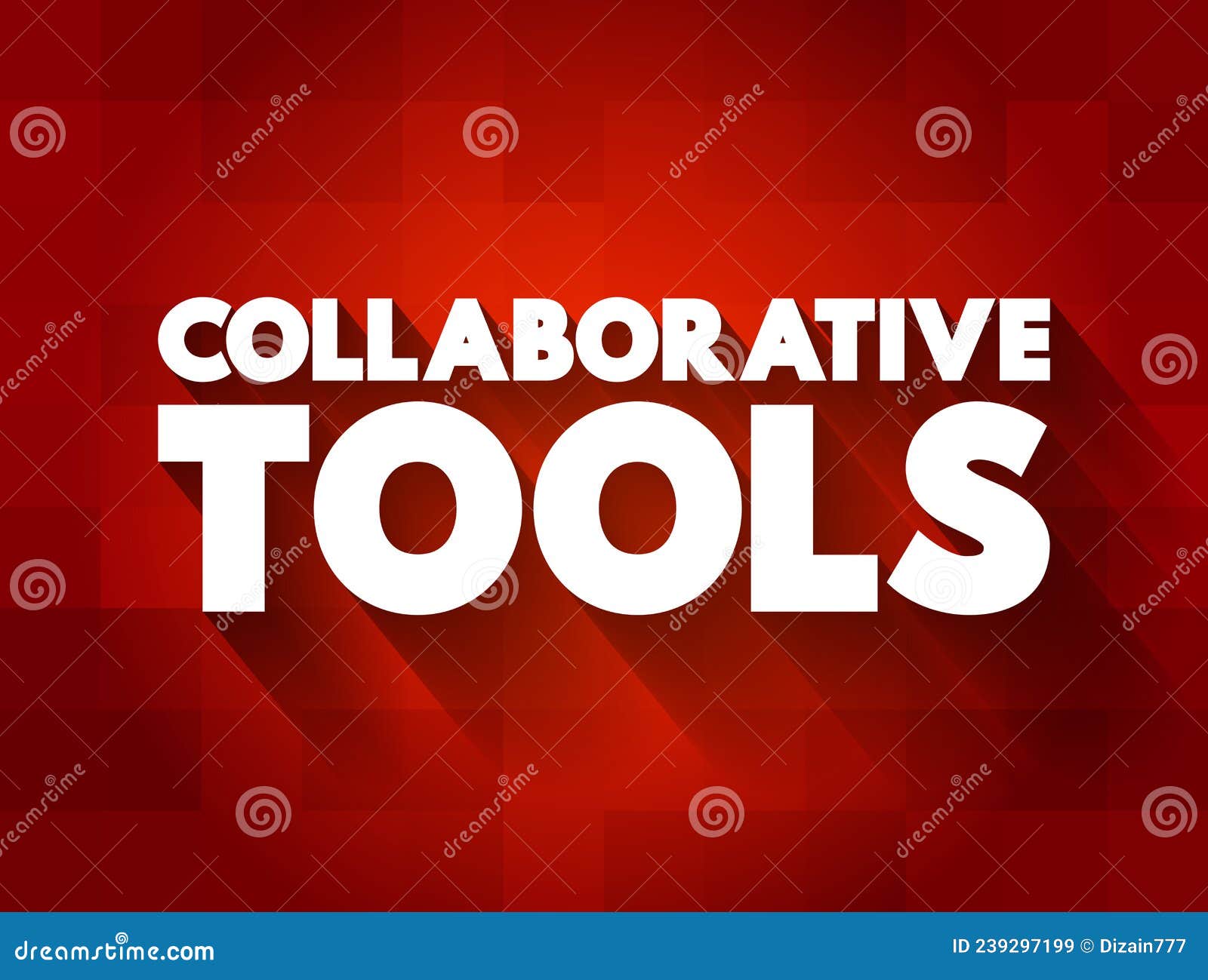 Collaborative Tools Text Quote, Concept Background Stock Illustration ...