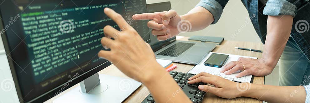 Collaborative Work Software Engineers Website Developer Technologies or ...