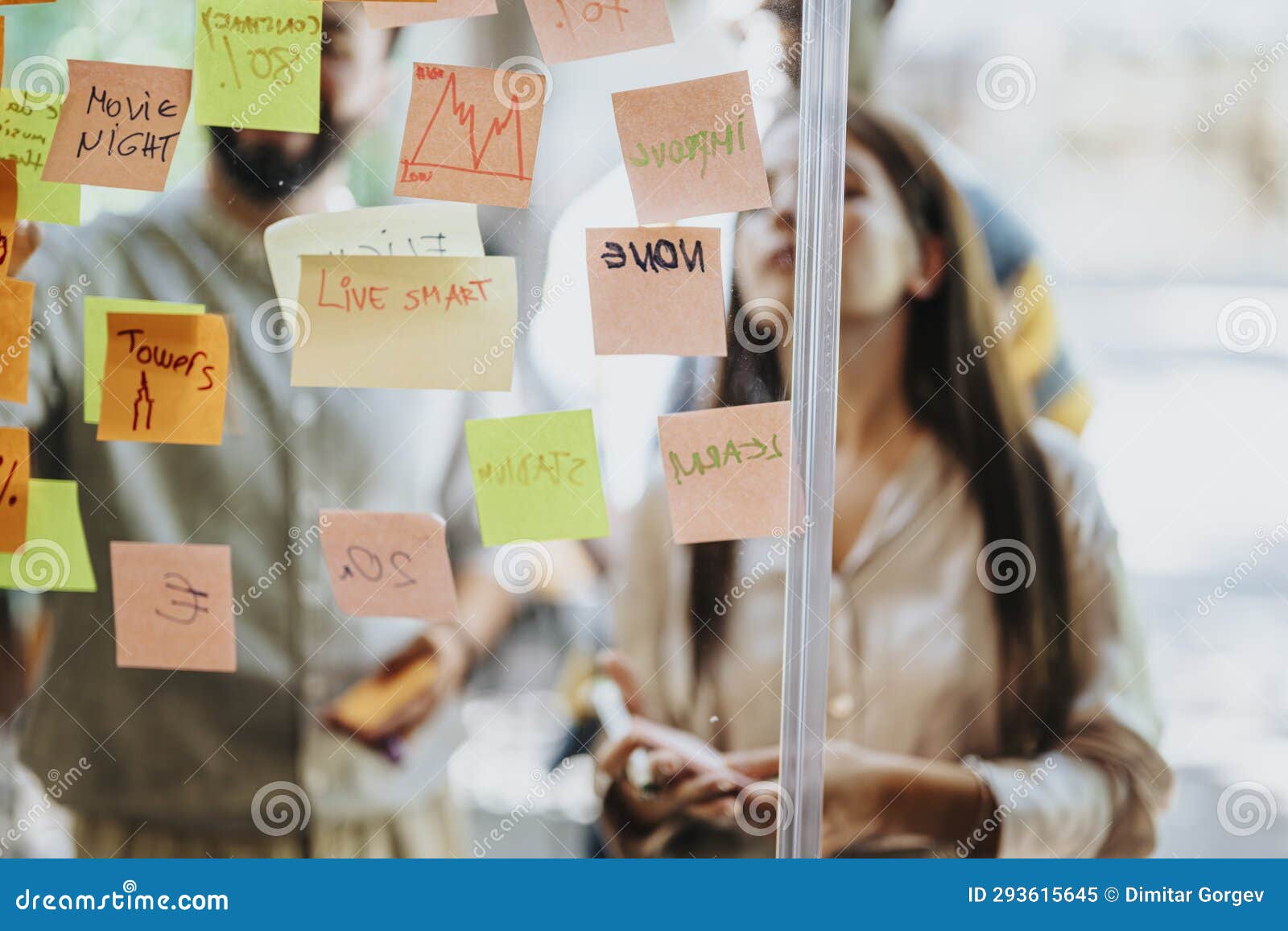 Collaborative Workspace: Creative Business Team Brainstorming and ...