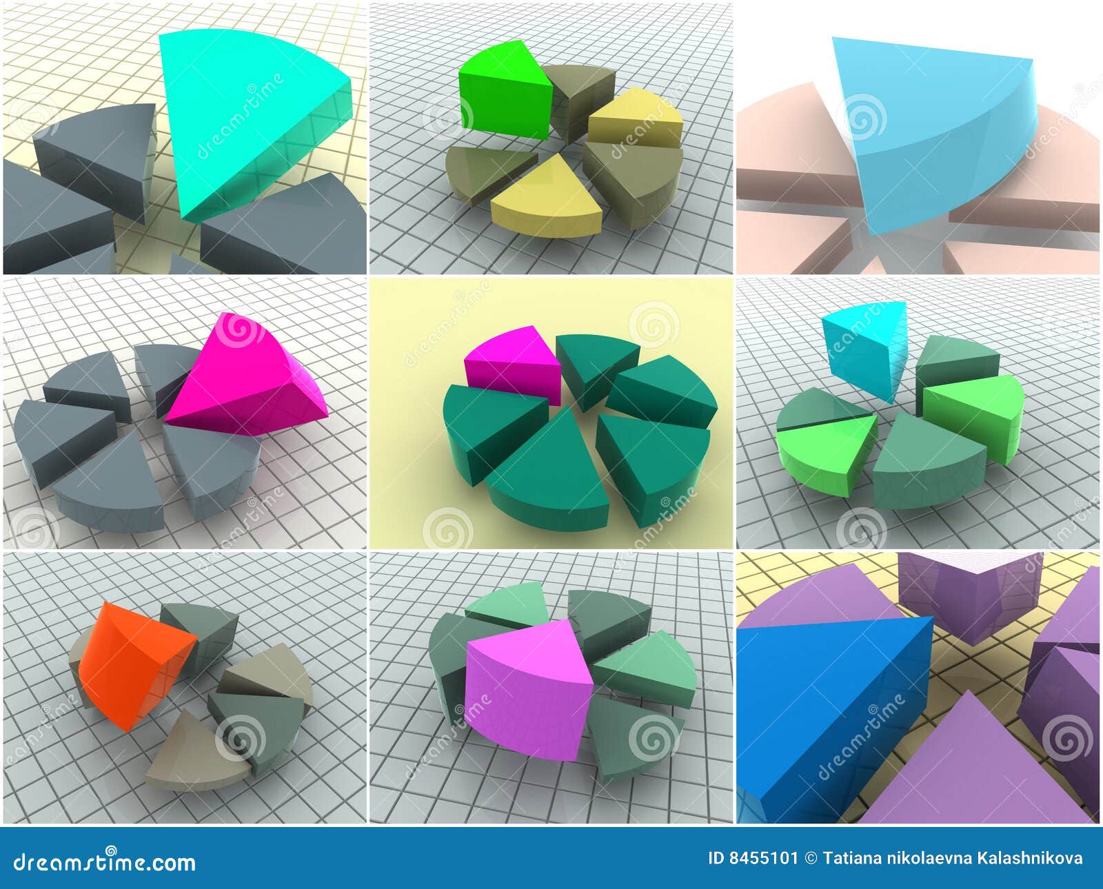 Collage from 9 Three-dimensional Diagrams. Icons Stock Illustration ... Collage from 9 Three-dimensional Diagrams. Icons Stock Illustration ...