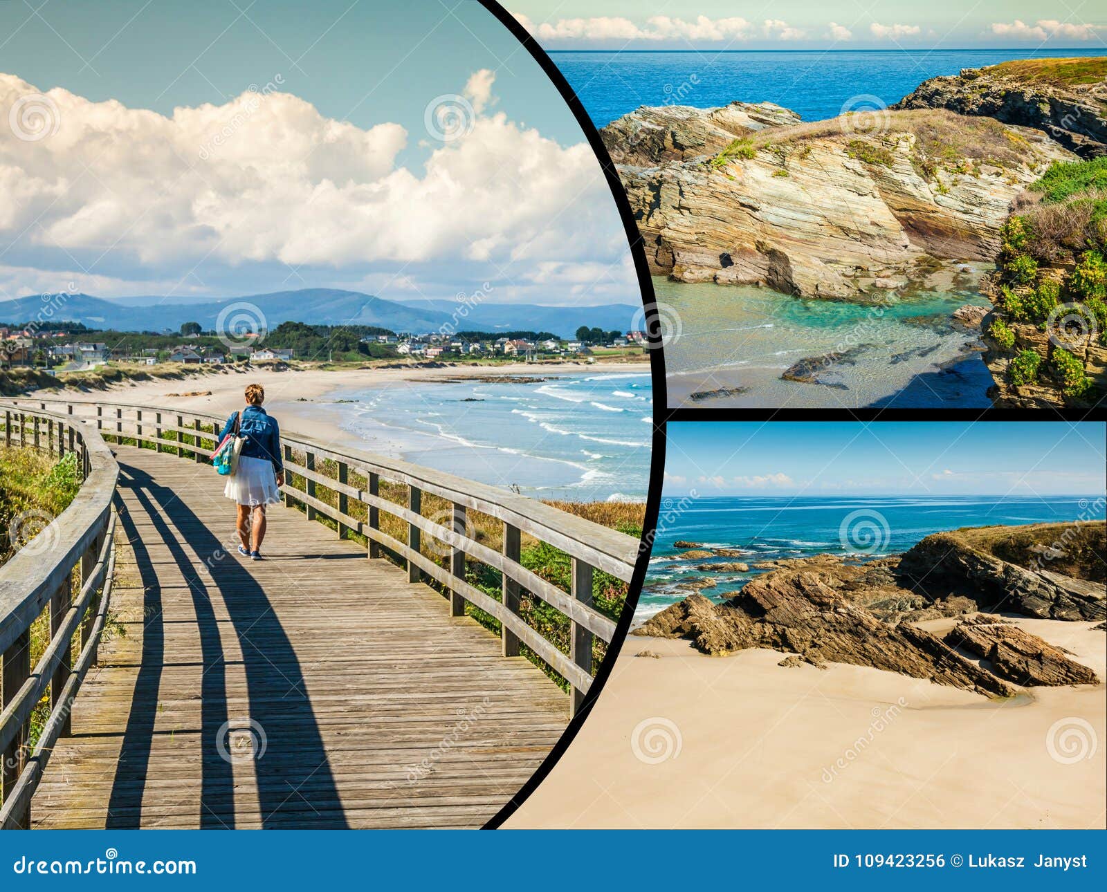 Collage of Asturias Spain Europe Editorial Photo - Image of africa ...