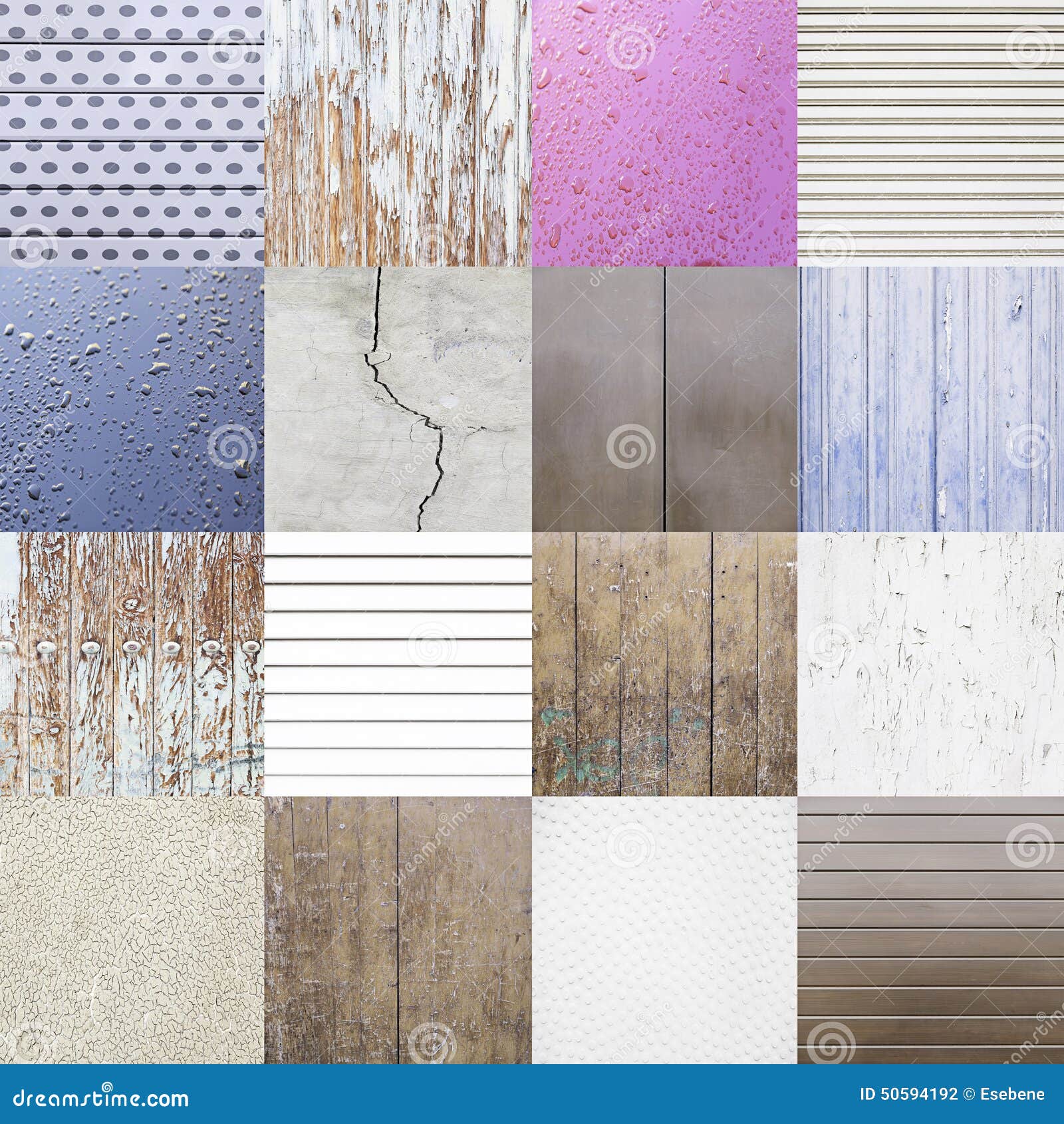 Collage of Backgrounds with Textures Stock Photo - Image of artwork ...