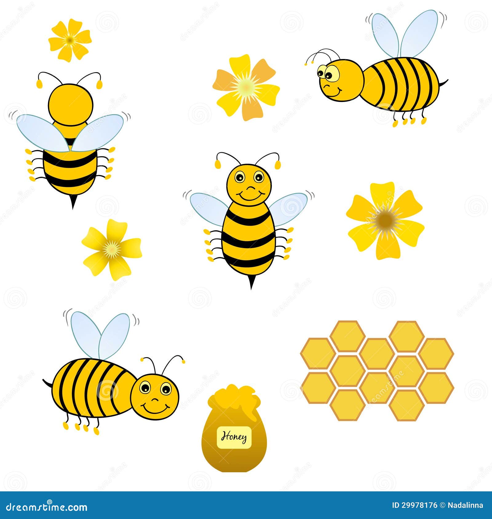 Bees Collage Stock Illustrations – 80 Bees Collage Stock Illustrations ...