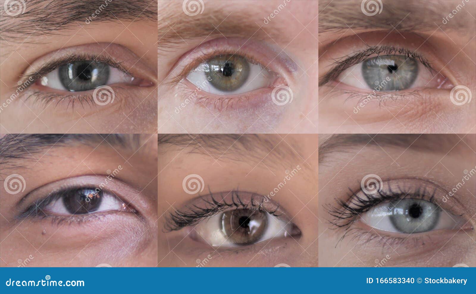 People Blinking Eyes