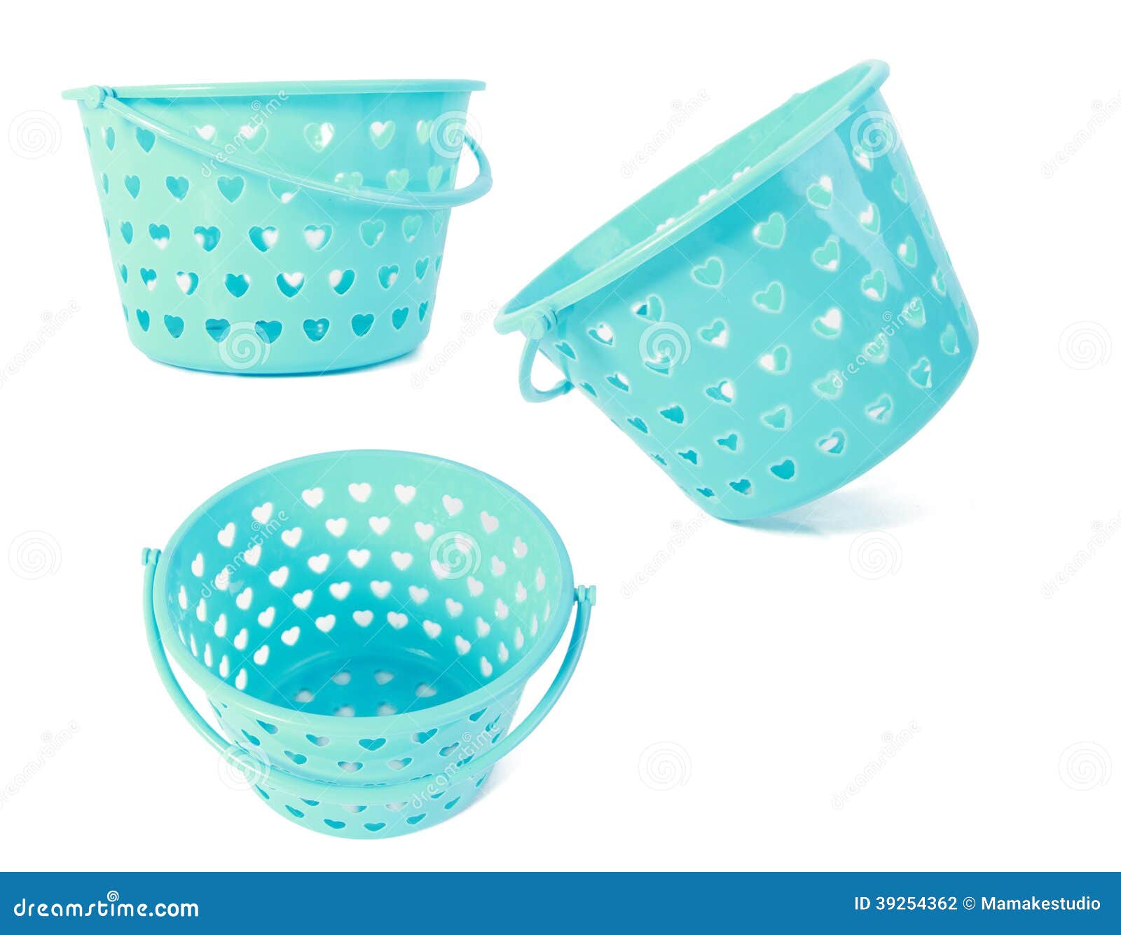 Collage of blue baskets stock photo. Image of basket - 39254362