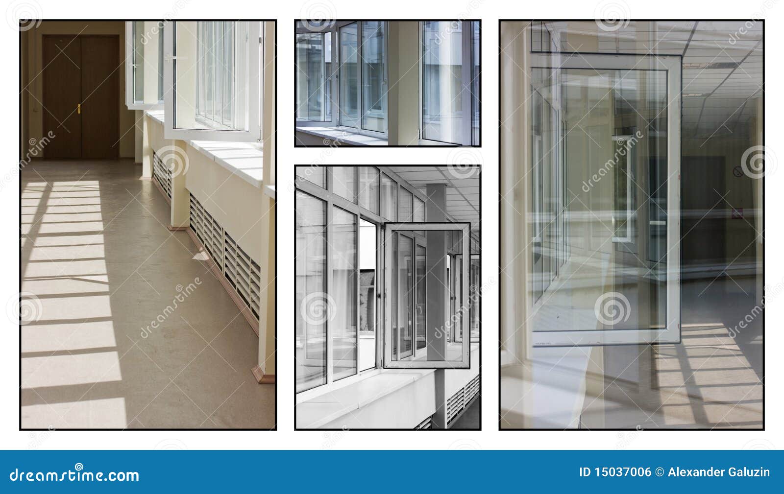 Collage of Building Windows Stock Photo - Image of frames, buildings ...