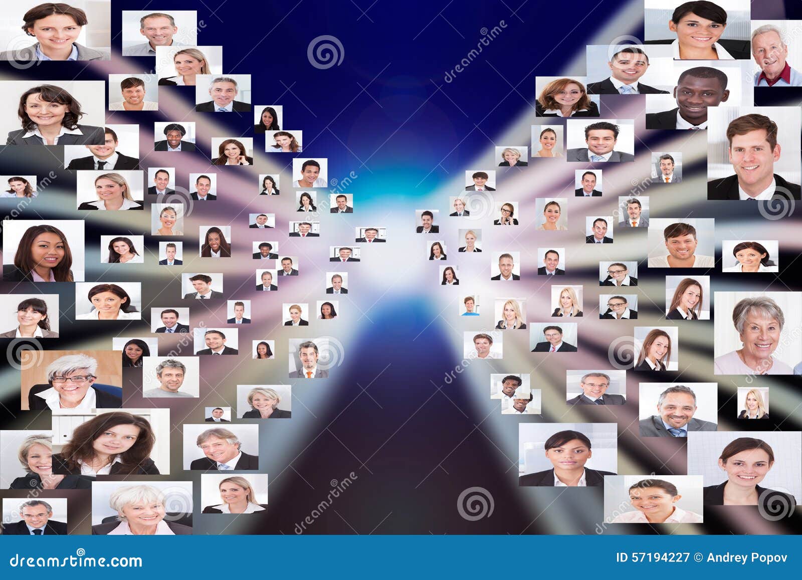 Collage of Business People stock image. Image of global - 57194227