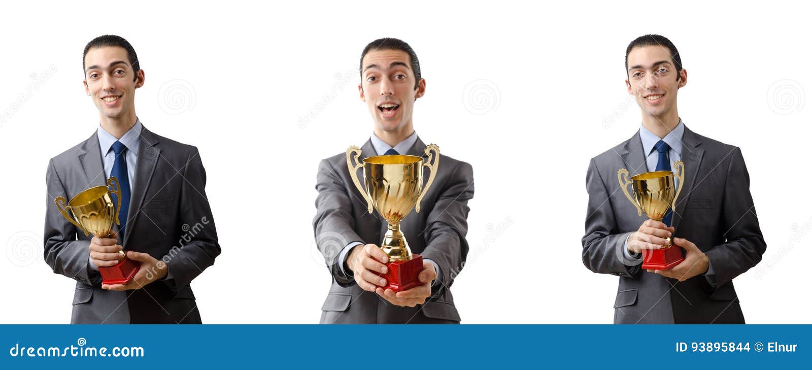 The Collage of Businessman Receiving Award Stock Photo - Image of ...