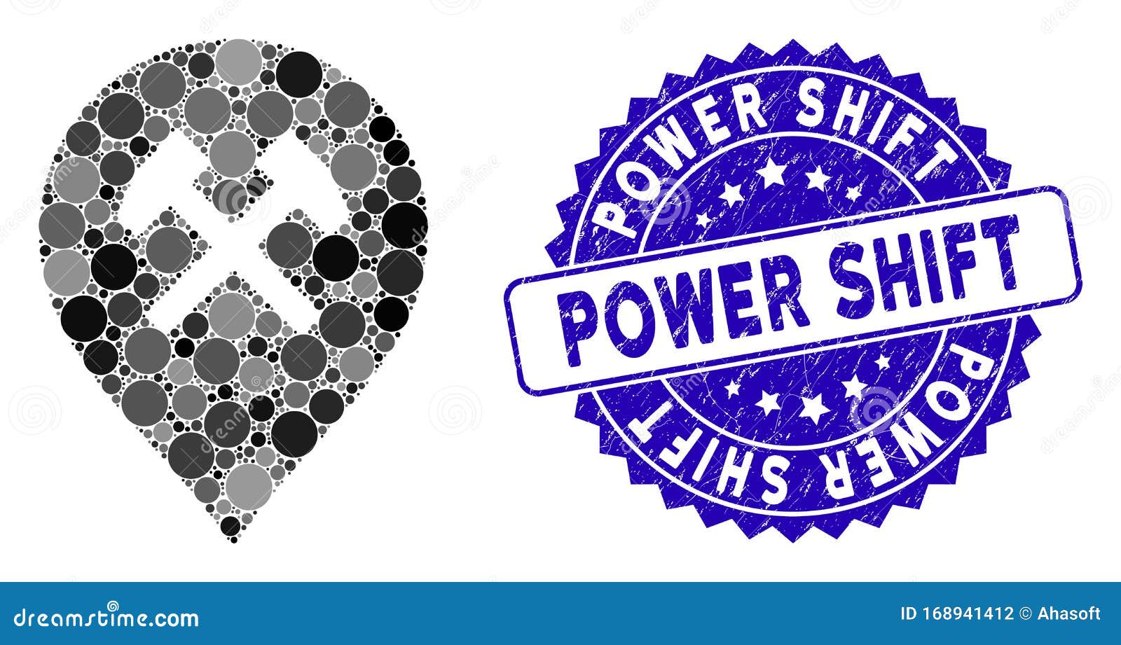 Power Shift Scratched Stamp With Notches And 2022 Fireworks Rocket ... Power Shift Scratched Stamp With Notches And 2022 Fireworks Rocket ...