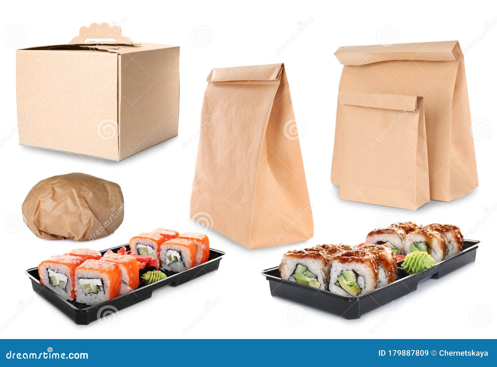 Cardboard And Plastic Baled And Ready To Recycle Stock Photography ...