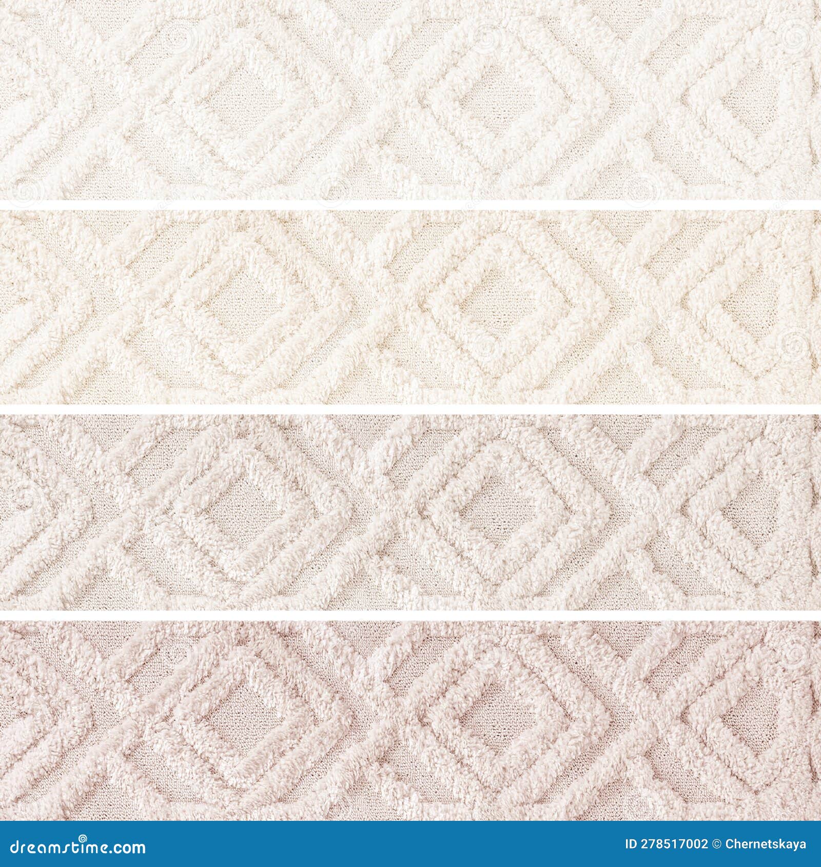 Collage with Carpet Texture in Different Shades Stock Photo - Image of ...