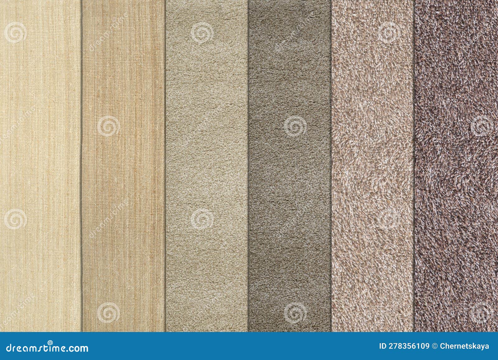 Collage with Carpet Textures in Different Colors Stock Image - Image of ...