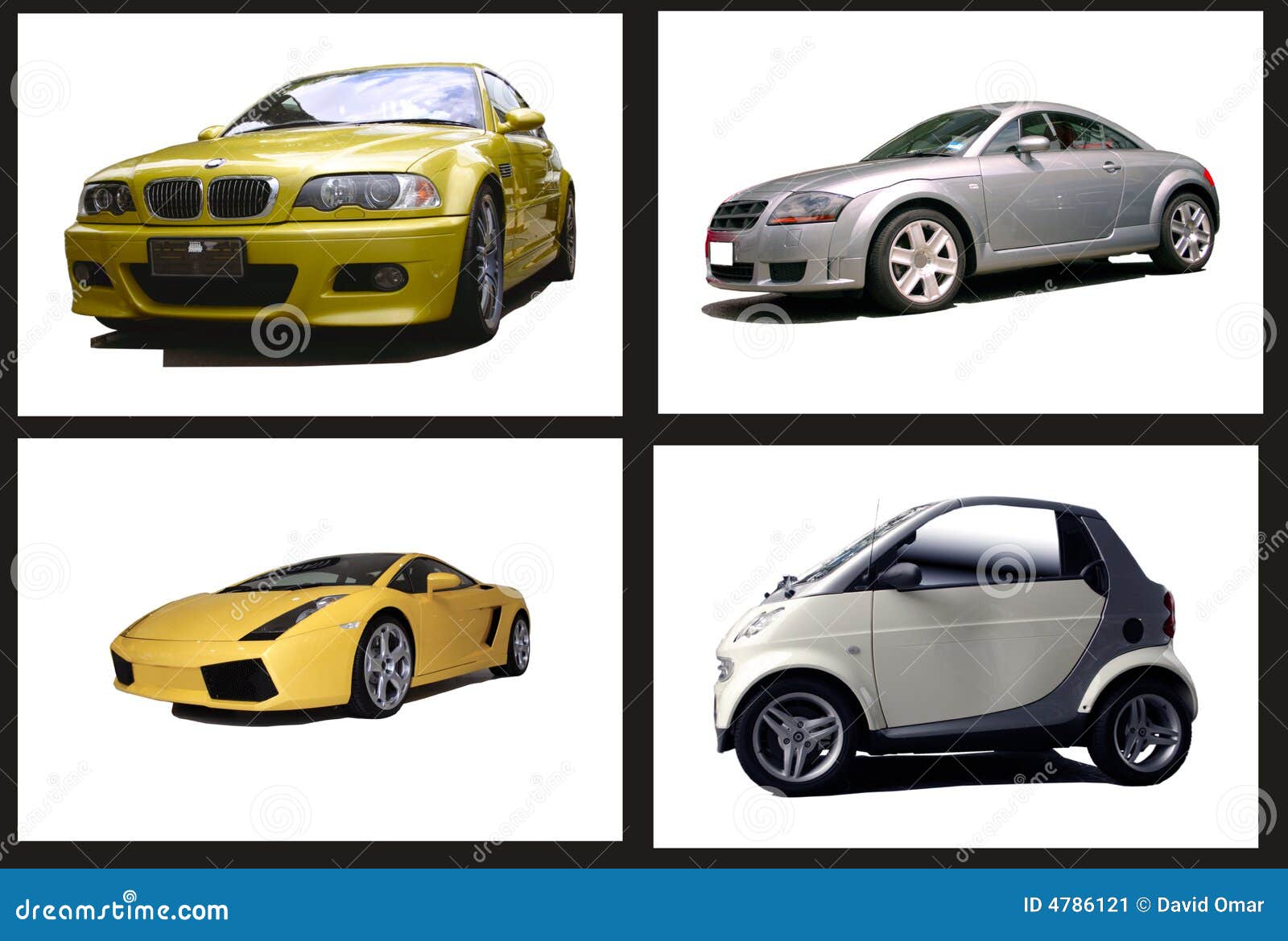 Collage of cars stock image. Image of tire, transport - 4786121