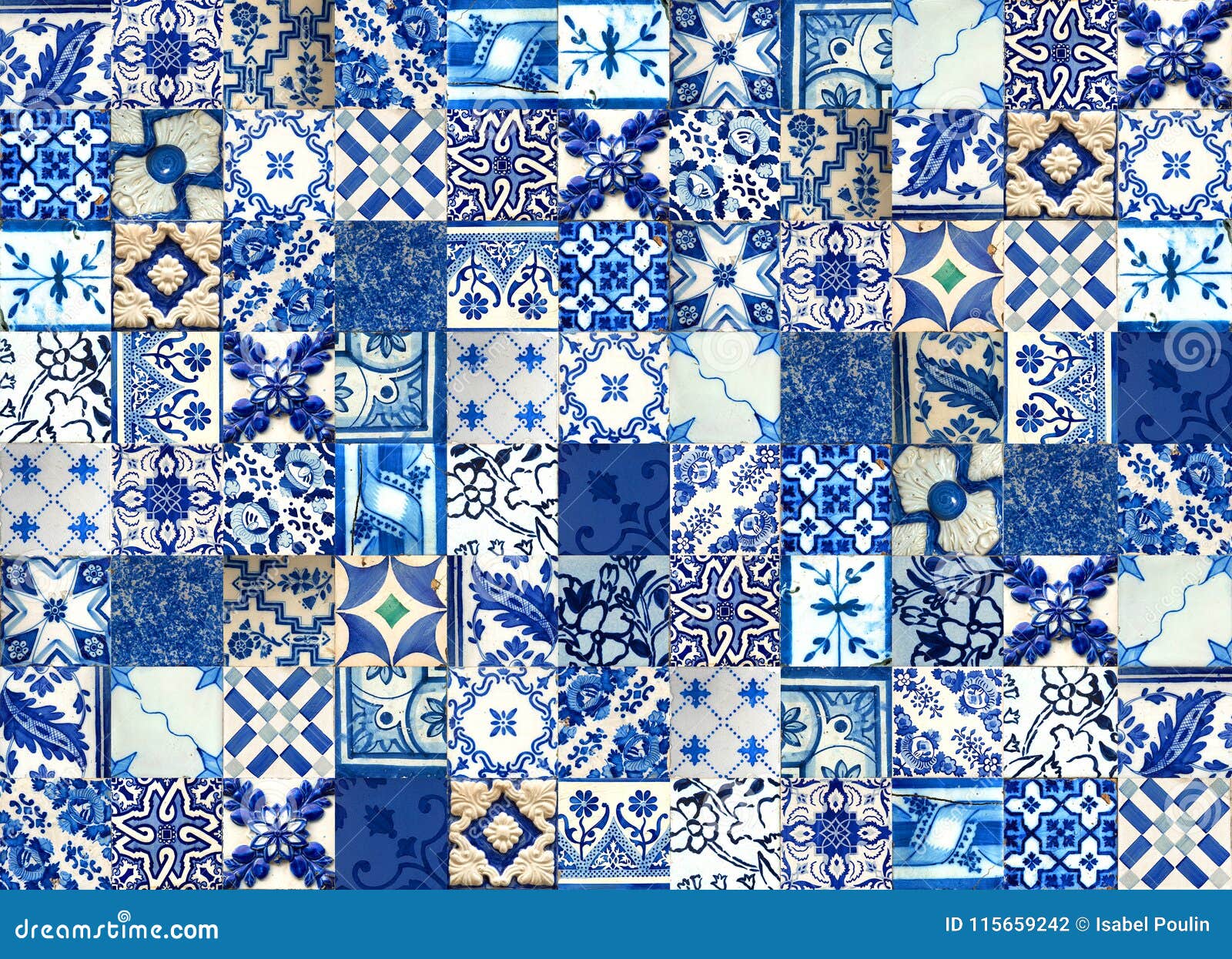 Tiles Variety Logo. Row Of The Color Square Tiles. Cartoon Vector ...