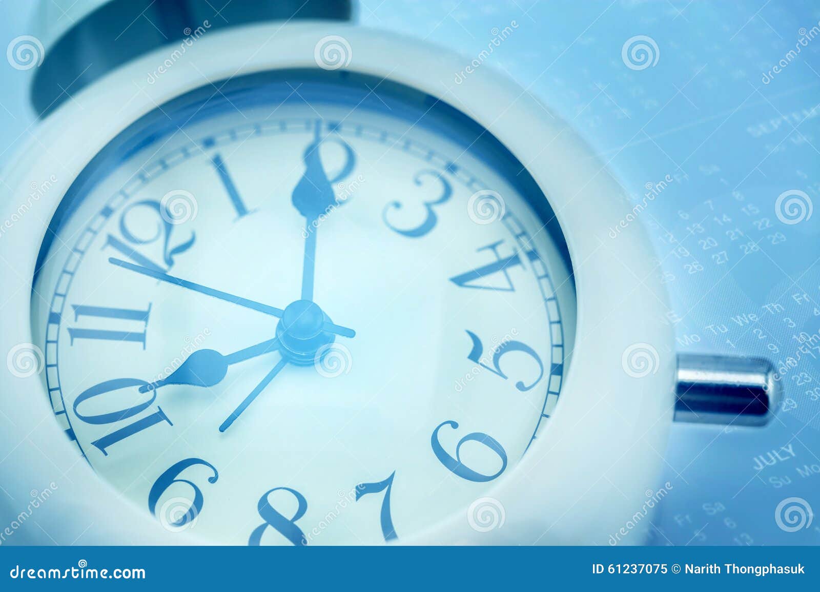 Collage with Clock and Calendar, Time Stock Image - Image of classic ...