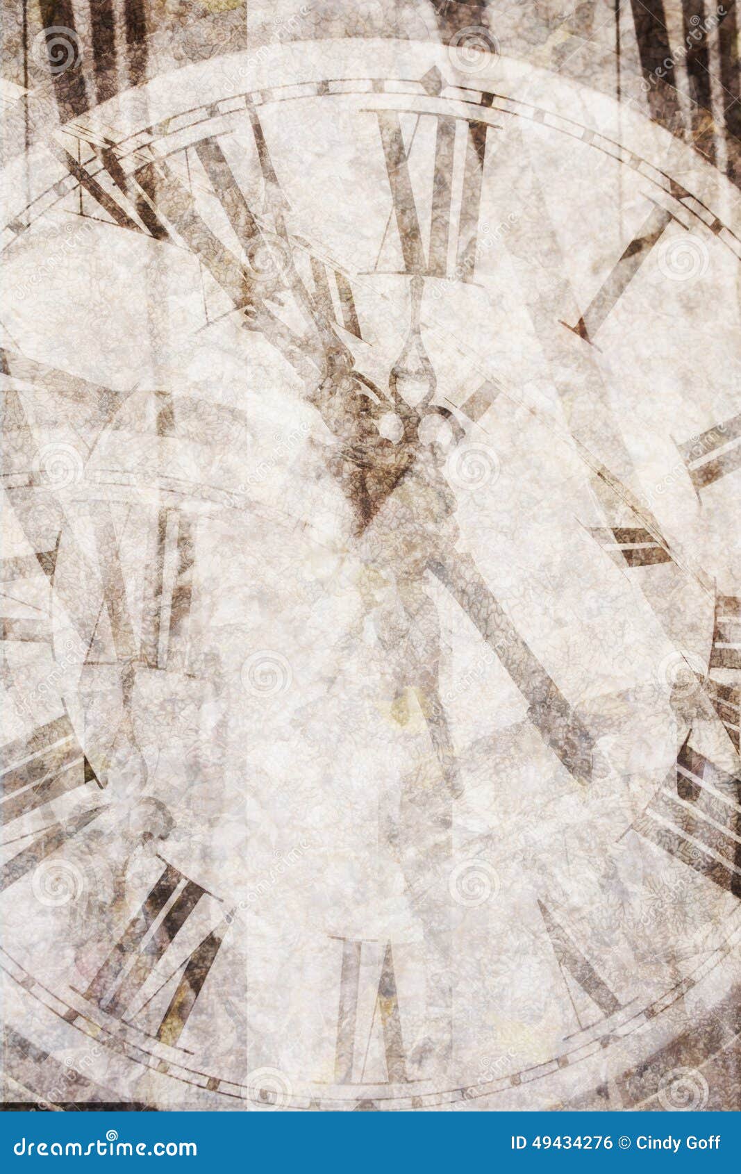 Collage of Clocks with Rough Blend Stock Photo - Image of antique ...