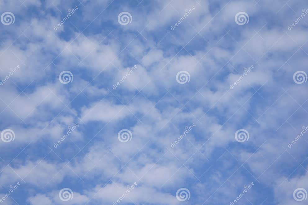 Collage of Cloudy Light Blue Sky Textures. Background for Banners Stock ...