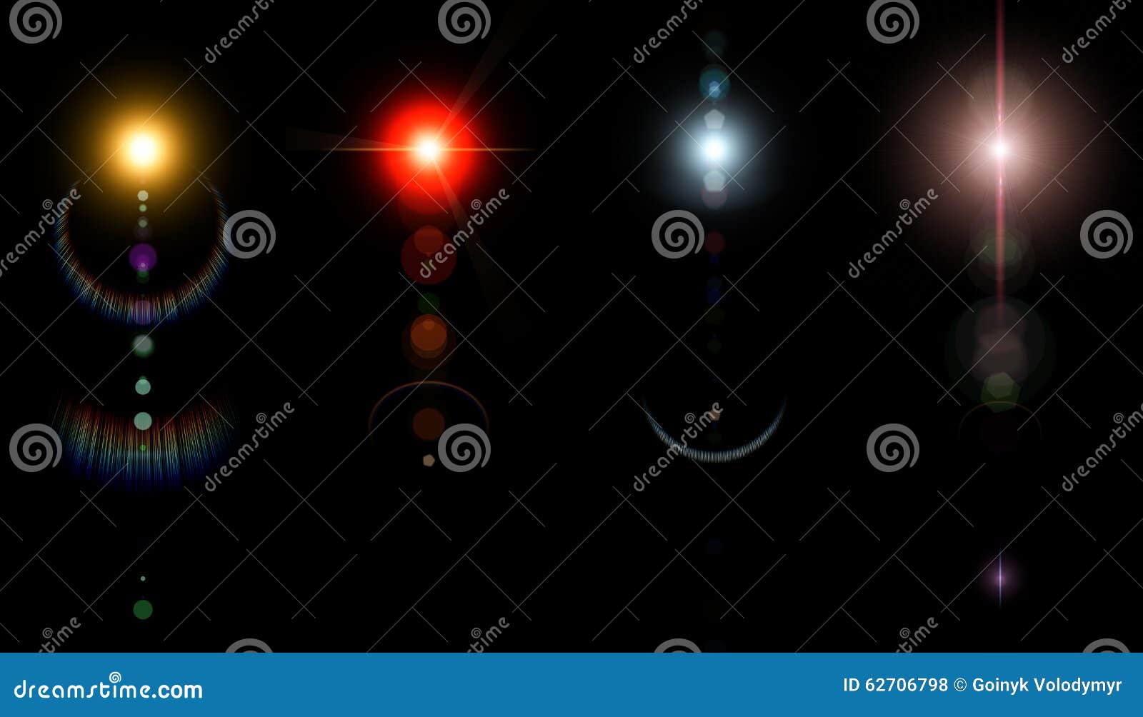 Collage Con Las Estrellas Brillantes Foto de archivo - Imagen de fondo ...