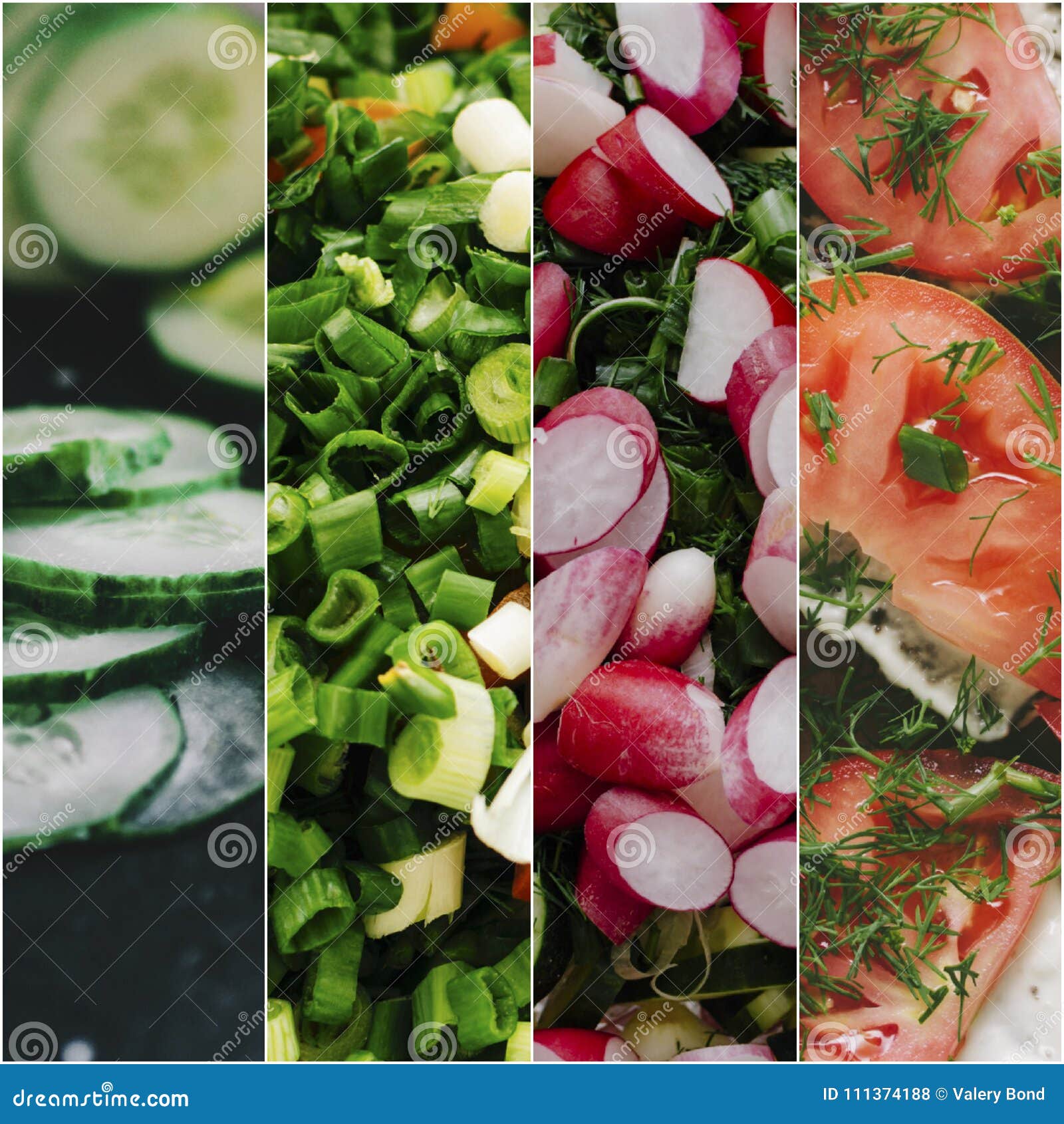 Collage con las verduras foto de archivo. Imagen de planta - 111374188