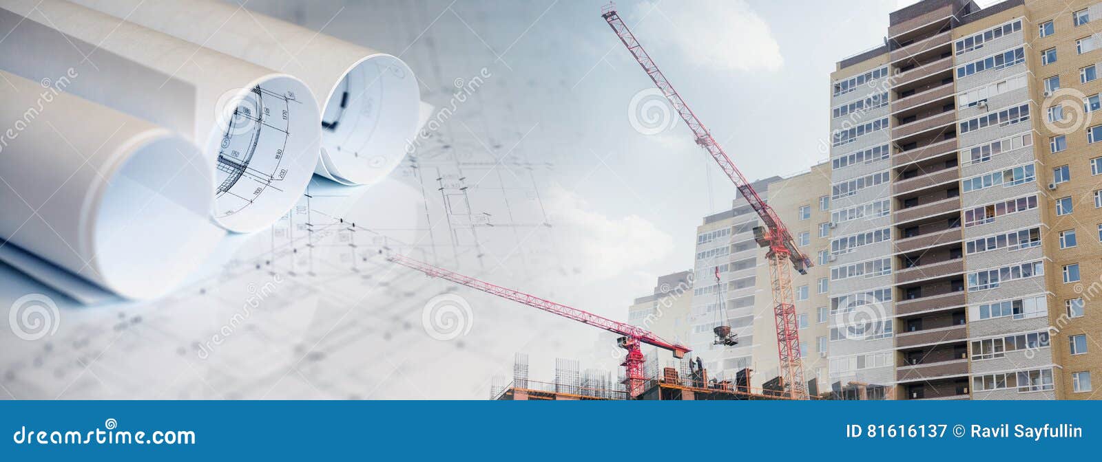 Collage Construction Site Stock Photography | CartoonDealer.com #34986902