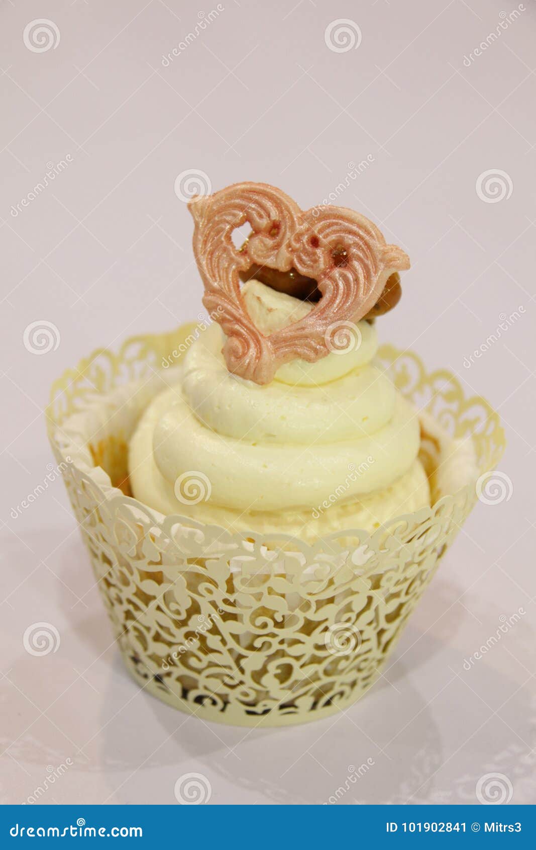 Collage of Cupcake Vanilla in Decorative Stock Image - Image of sweet ...