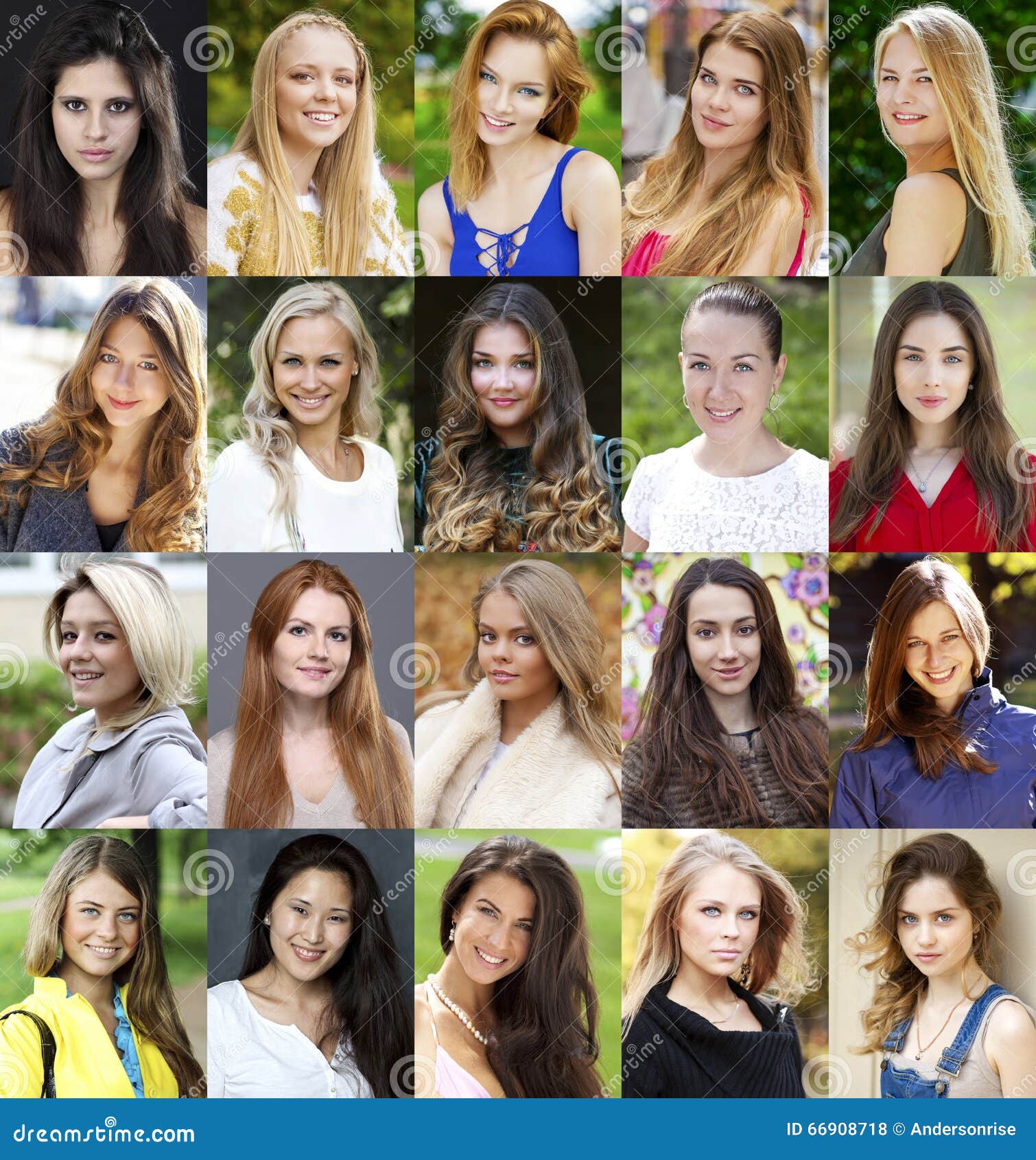 Collage De Belles Jeunes Femmes Entre Le Voix Pour Dix-huit Et Trente ... Collage De Belles Jeunes Femmes Entre Le Voix Pour Dix-huit Et Trente ...