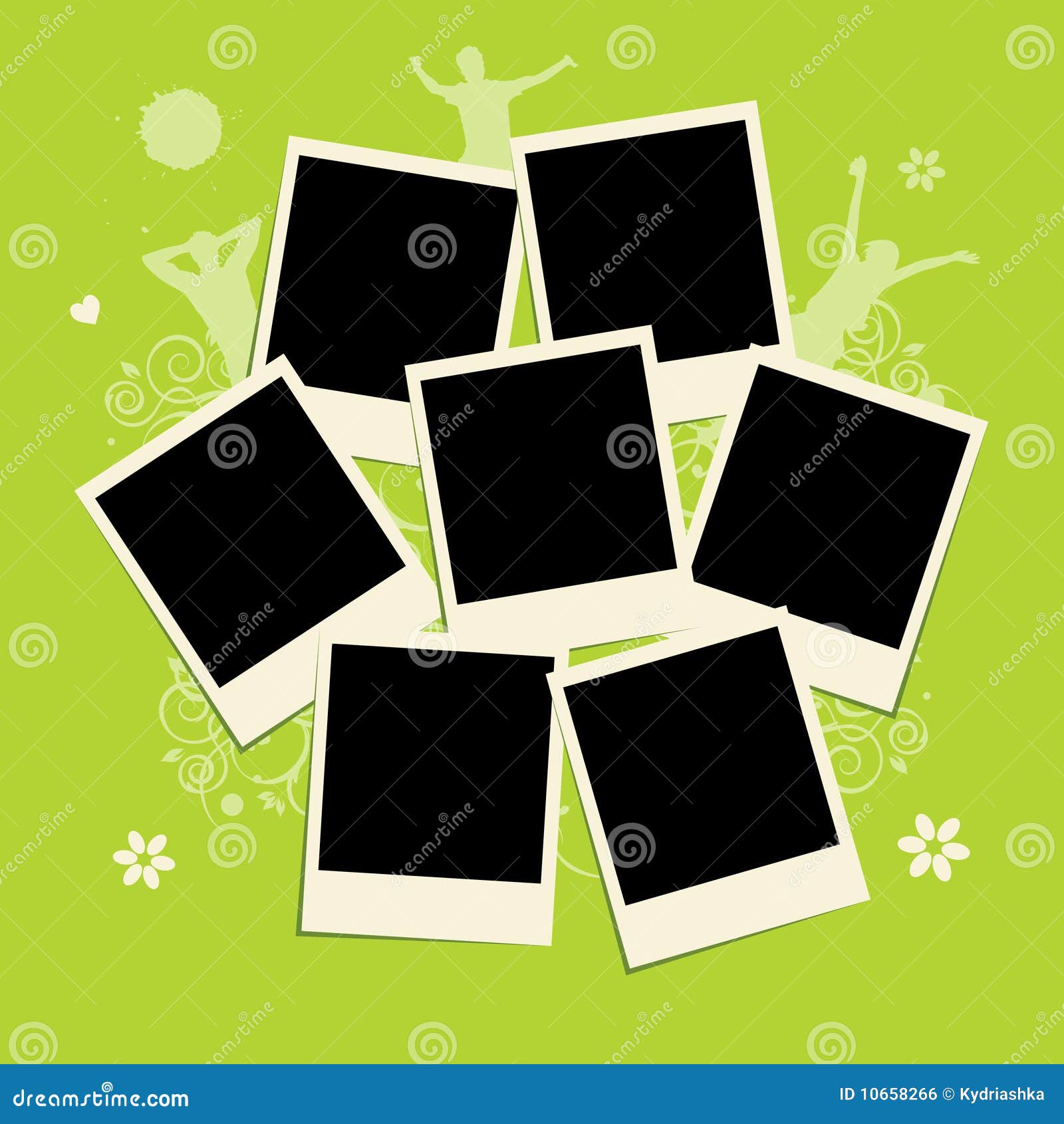 Collage de fotos. Modelo. ilustración del vector. Ilustración de ...