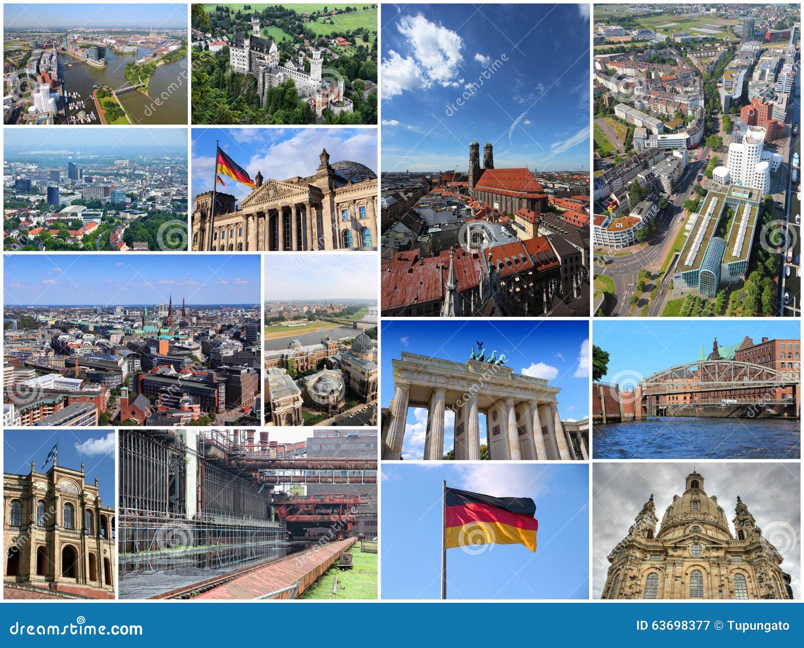 Collage de l'Allemagne image stock. Image du dusseldorf - 63698377