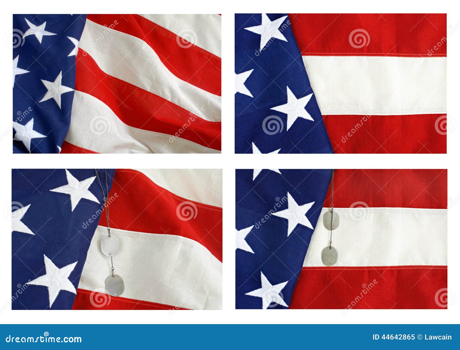 Collage De La Bandera Americana Imagen de archivo - Imagen de color ...