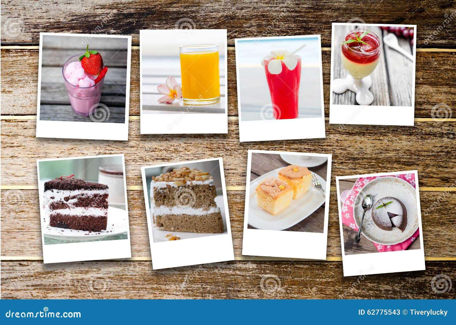 Collage de la comida imagen de archivo. Imagen de concepto - 62775543