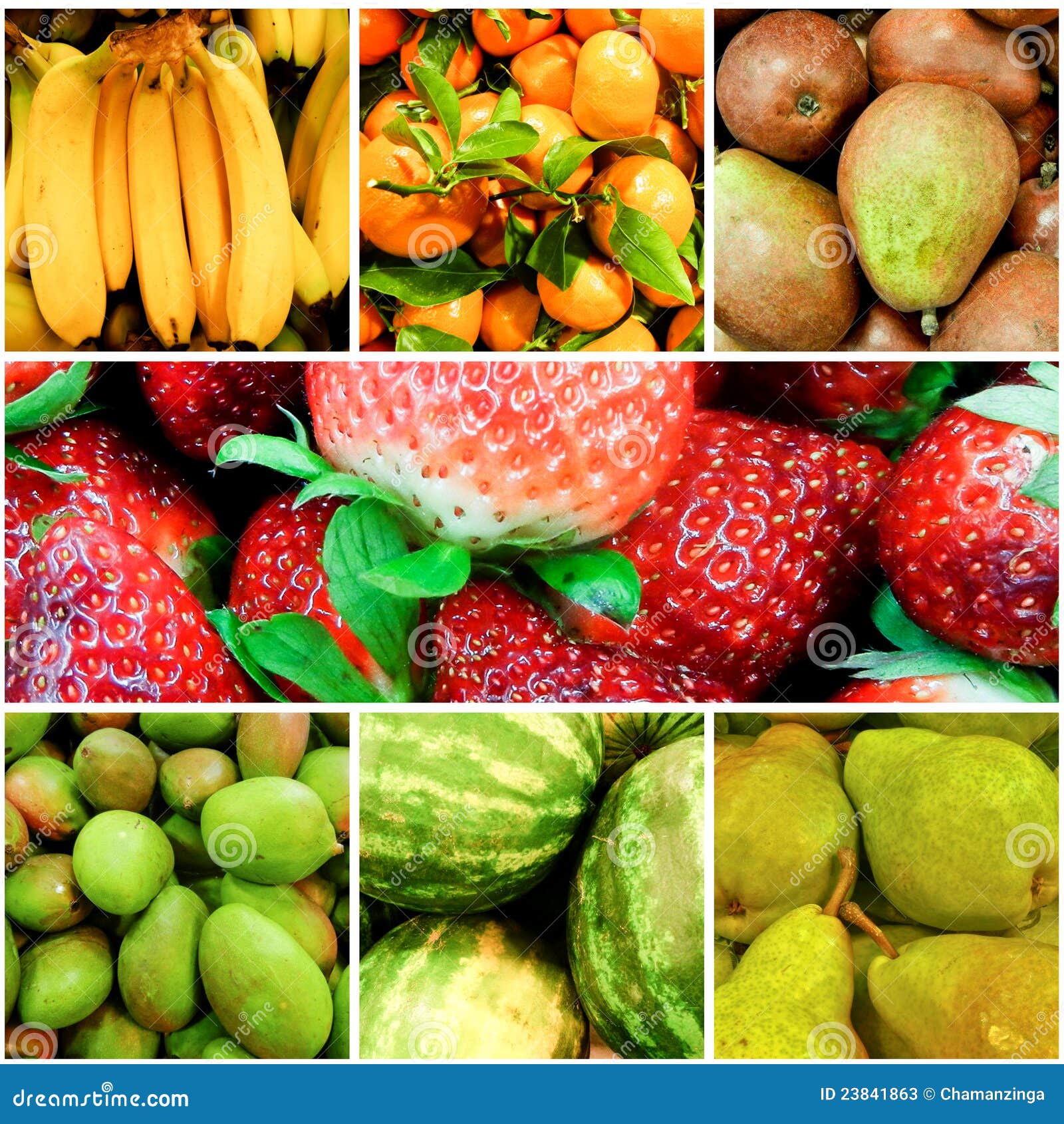 Collage de las frutas imagen de archivo. Imagen de alimento - 23841863