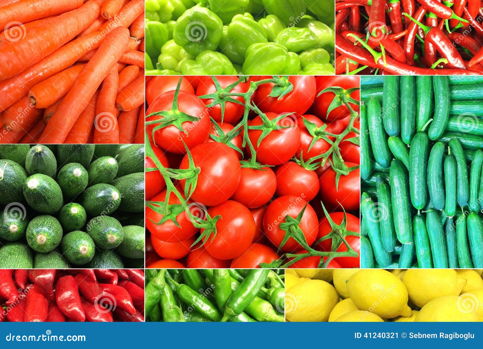 Collage de las verduras imagen de archivo. Imagen de pimienta - 41240321