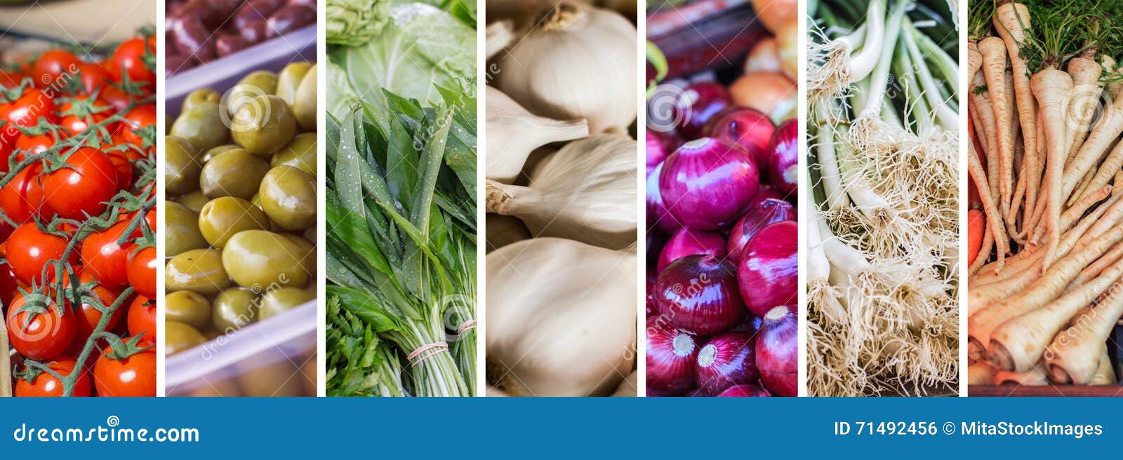 Collage De Las Verduras Frescas Foto de archivo - Imagen de collage ...