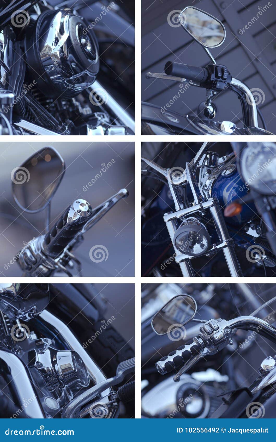 Collage de motos foto de archivo. Imagen de motor, espejo - 102556492