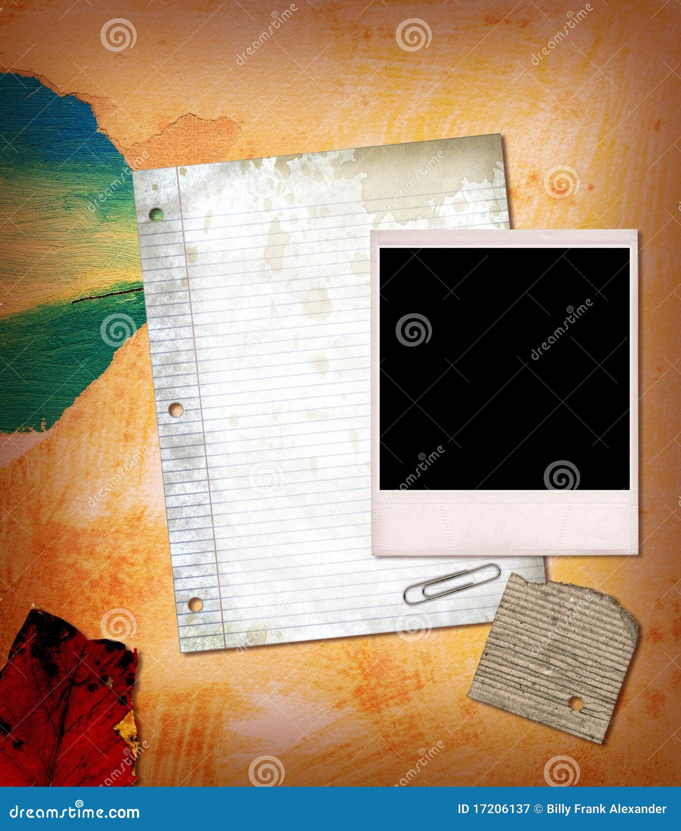 Collage de papier image stock. Image du collage, papier - 17206137