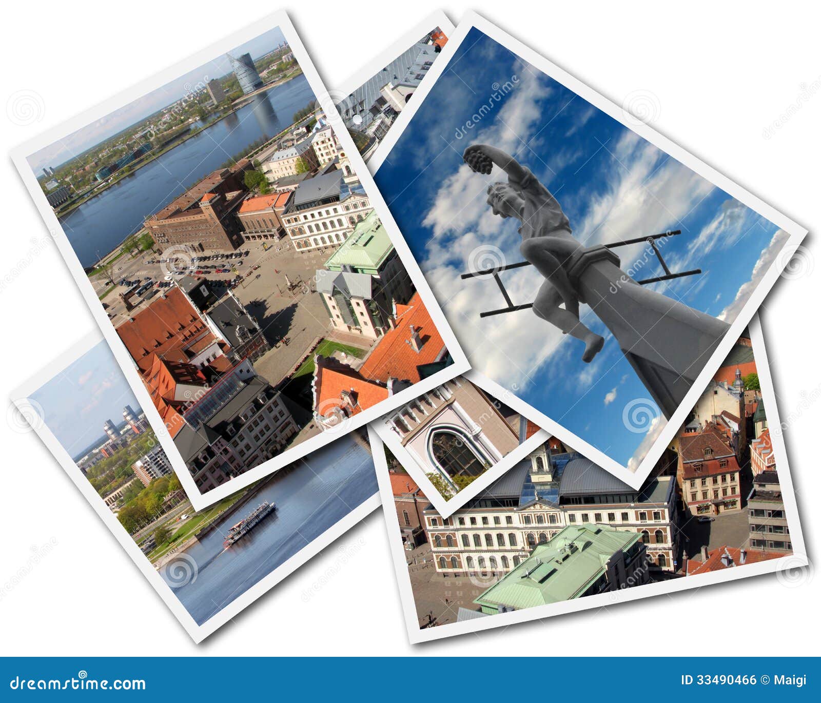 Collage de Riga foto de archivo. Imagen de europeo, existencias - 33490466