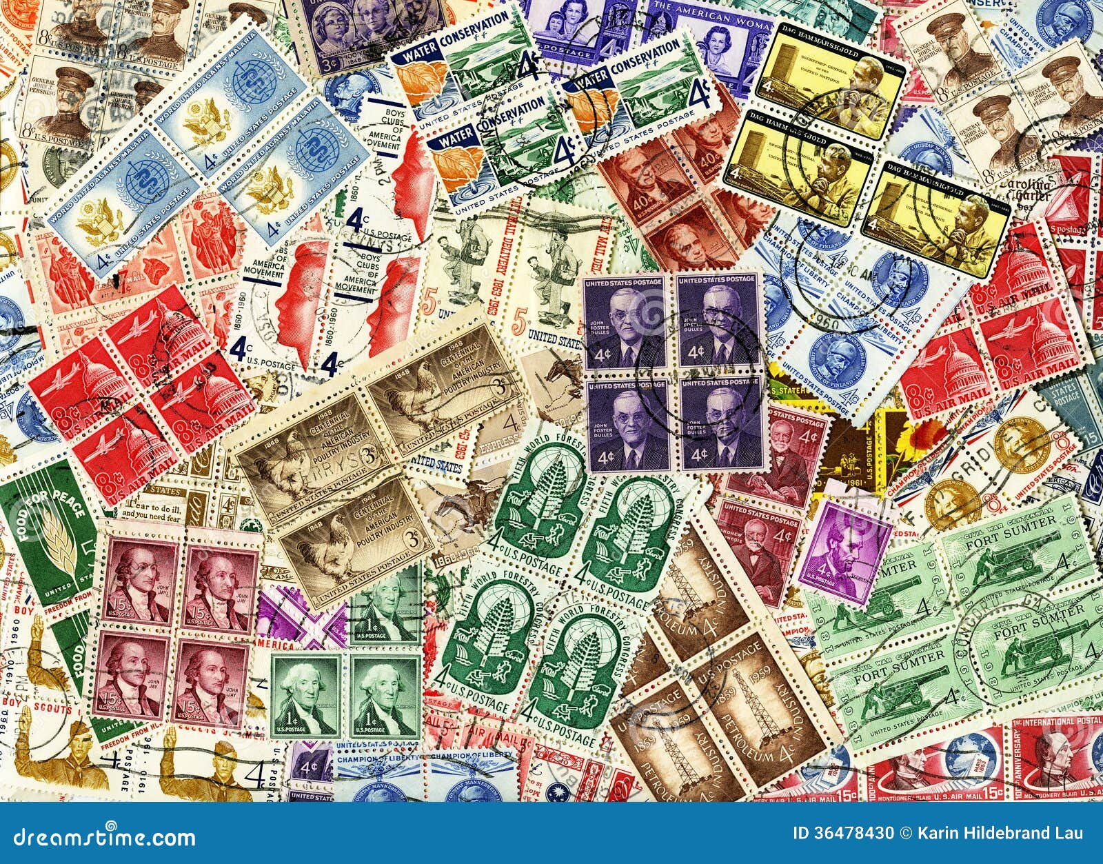 Collage de timbres image éditorial. Image du affranchissement - 36478430