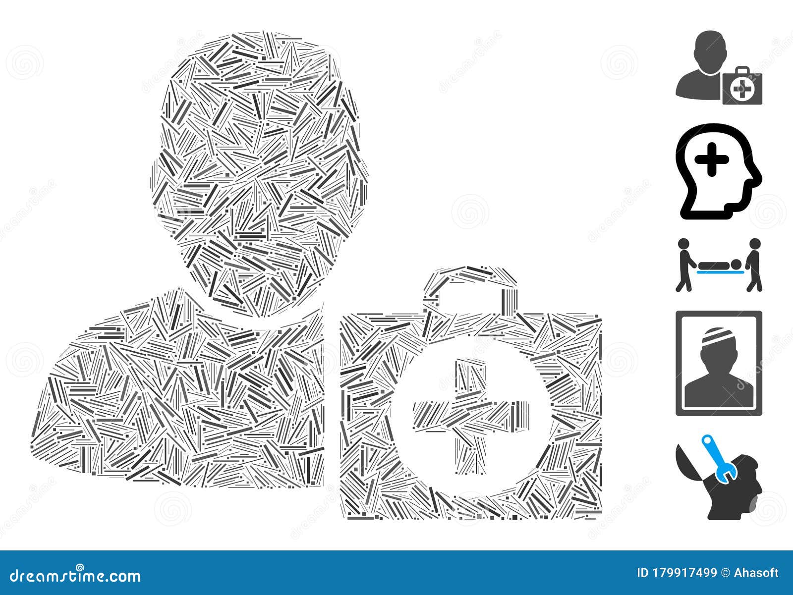 Collage De Vectores De Iconos De Primeros Auxilios Para Usuarios ... Collage De Vectores De Iconos De Primeros Auxilios Para Usuarios ...